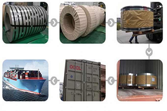 SUS301-CSP Cold Rolled Strip EH JIS G 4313 Deburred Edges